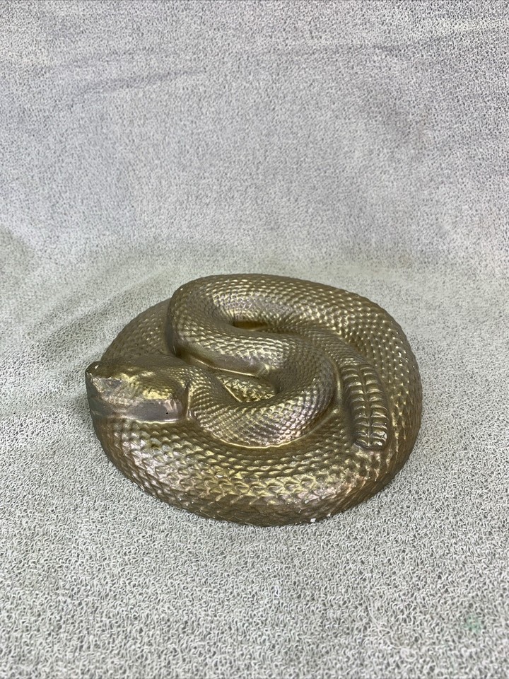 Plaster Rattle Snake | eBay