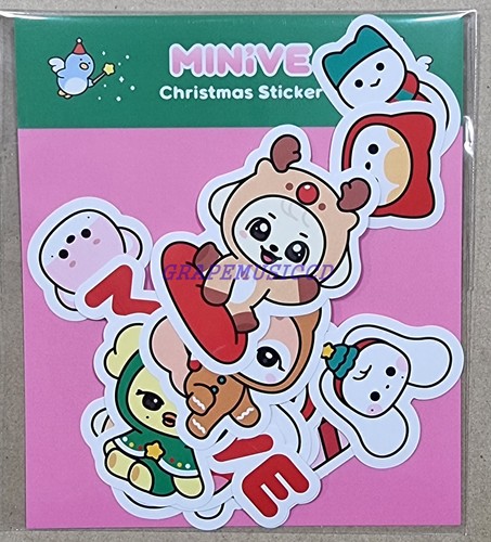 IVE OFFICIAL MD GOODS MINiVE CHRISTMAS DECO STICKER PACK SEALED | eBay