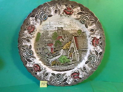 English Country Scenes 10" Collector Plate, British Anchor, England ...