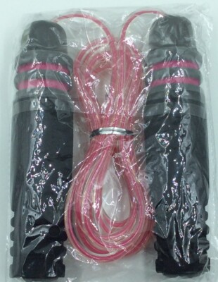 FabFitFun CosmoBody Black /Pink Jump Rope Exercise Fitness Portable ...