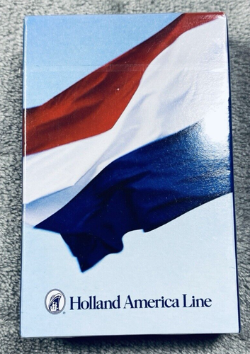 Holland America Line Playing Cards Cruise New Sealed Poker Solitaire ...