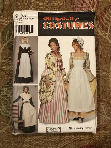 Butterick and Simplicity Misses’ HISTORICAL DRESS COSTUME PATTERNS New ...
