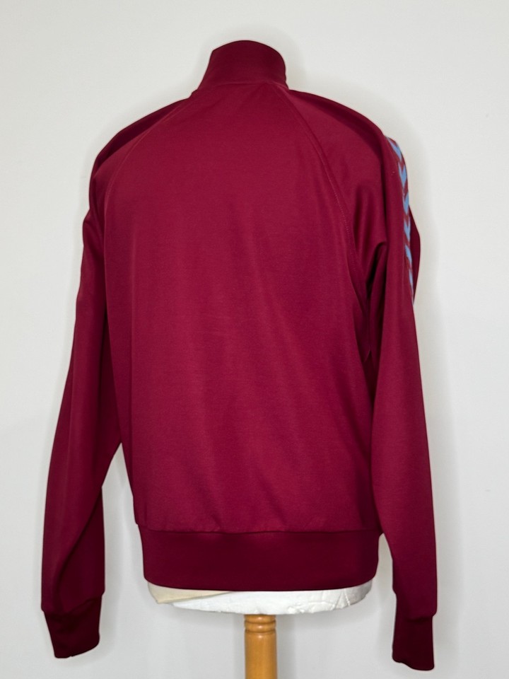 Aston Villa FC Track Top -Vintage *RARE* Aston Villa Hummel Track Top ...