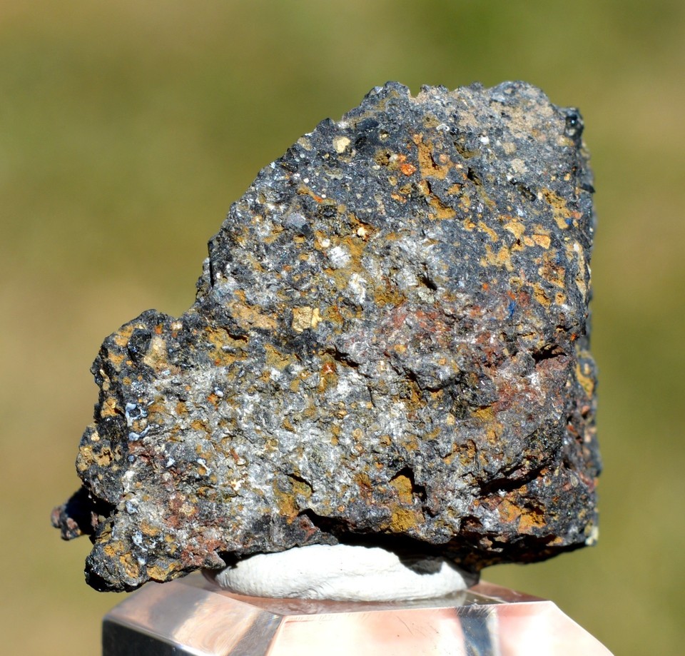 Basalto Augite 57 Grammi - Ginostra, Isola Di Stromboli, Lipari, Italia ...