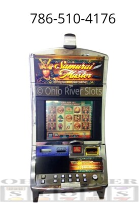 Williams Bluebird Slot Machine "Samauri Master" (Free Play, COINLESS ...