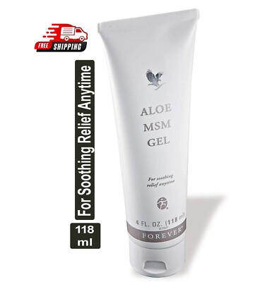 Forever Aloe MSM Gel for Soothing Relief Anytime - 118 ml | eBay Australia
