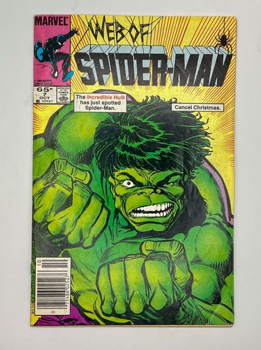 WEB OF SPIDER-MAN #7 OCT 1985 NEWSSTAND | eBay