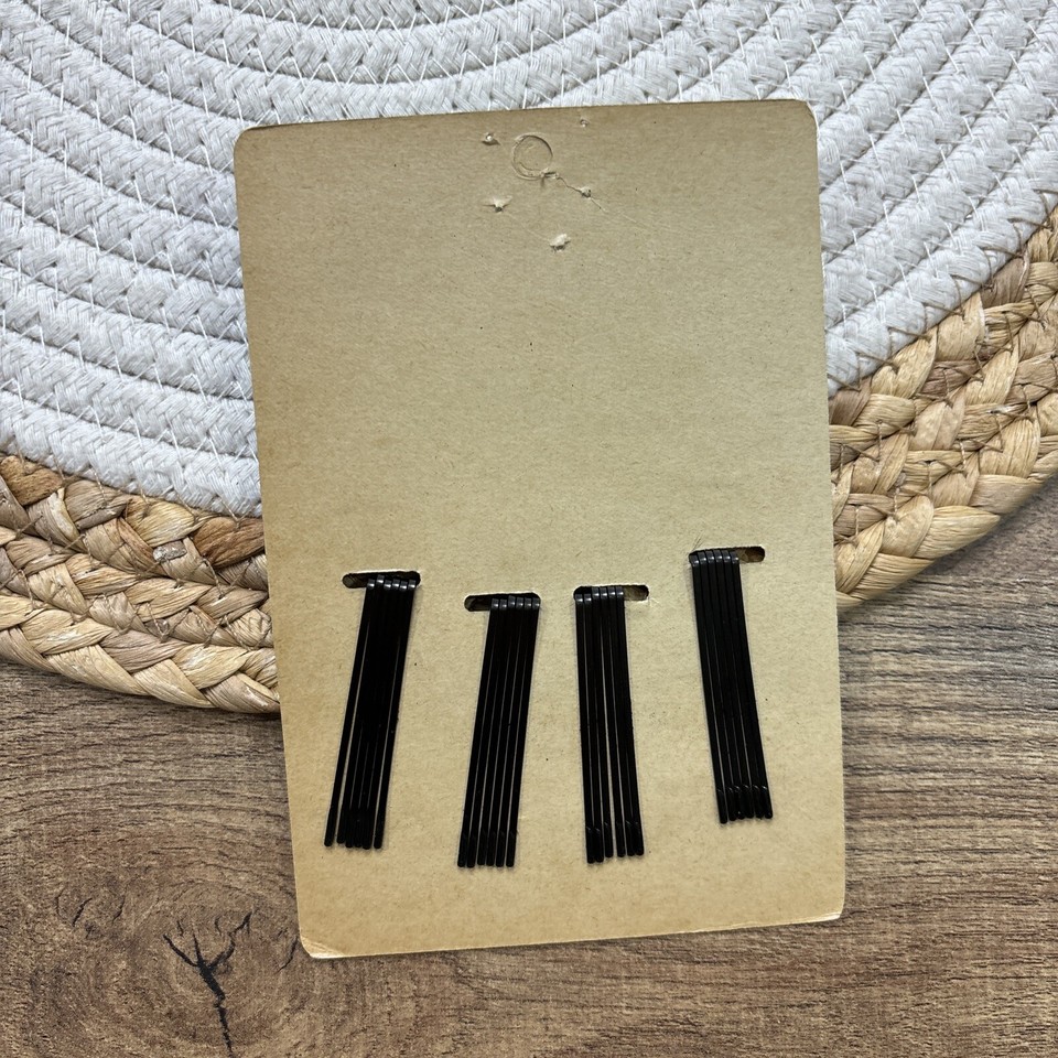 Vintage 1950s Bobby Pins Rubber Tipped Bob Pins NEW on Original Retro ...