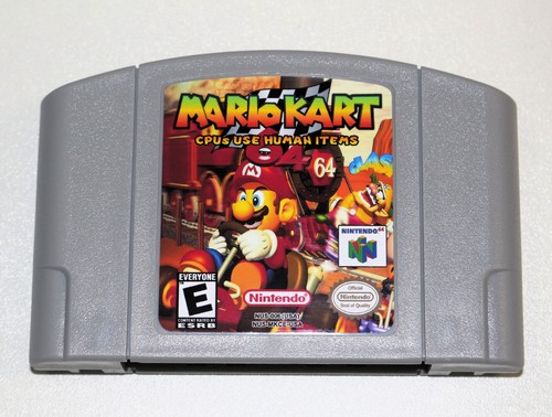 Mario Kart CPUs Can Use Human Items Including Shells Game For N64 NTSC ...