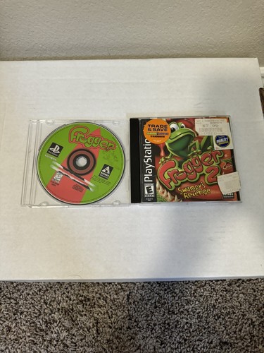 Frogger 1 + 2 Swampys Revenge Lot PS1 PlayStation 76930996218| eBay