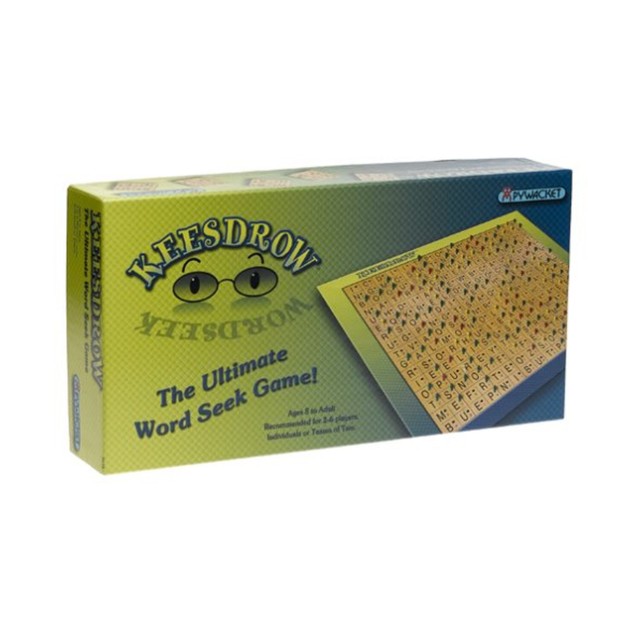 Deluxe Keesdrow Ultimate Word Seek Game 2005 Pywacket Wood Letter Tiles ...