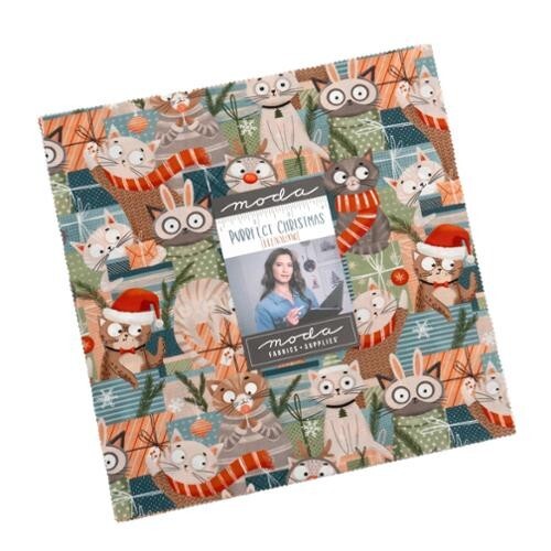 Purrfect Christmas Layer Cake® 39040LC Moda Precuts Layer Cake 10 ...