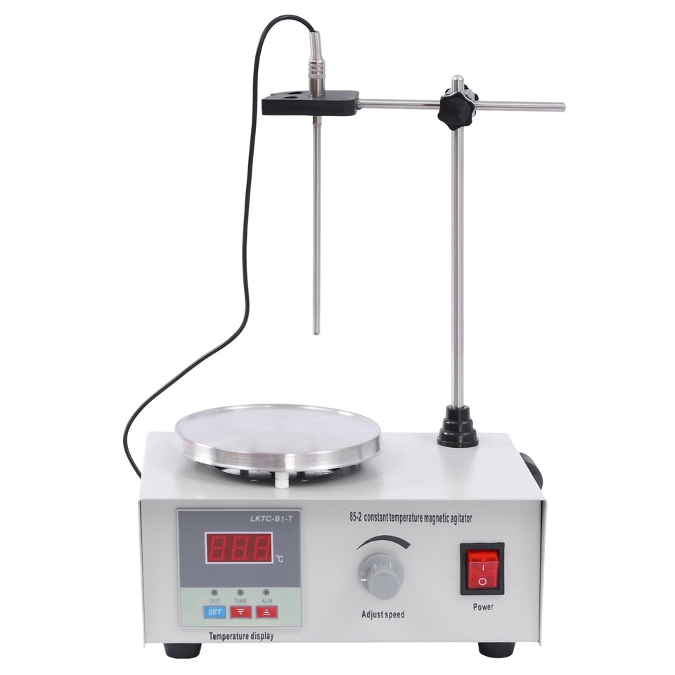 85-2 Hot plate Magnetic Stirrer Lab Stirring Digital Heating Mixer W ...