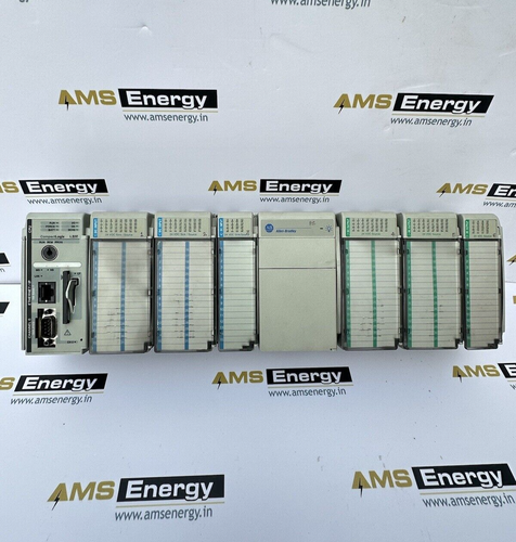 ALLEN BRADLEY COMPACTLOGIX 1769-L32E RACK PB4, IQ32, IQ16, OB32, OB16 ...