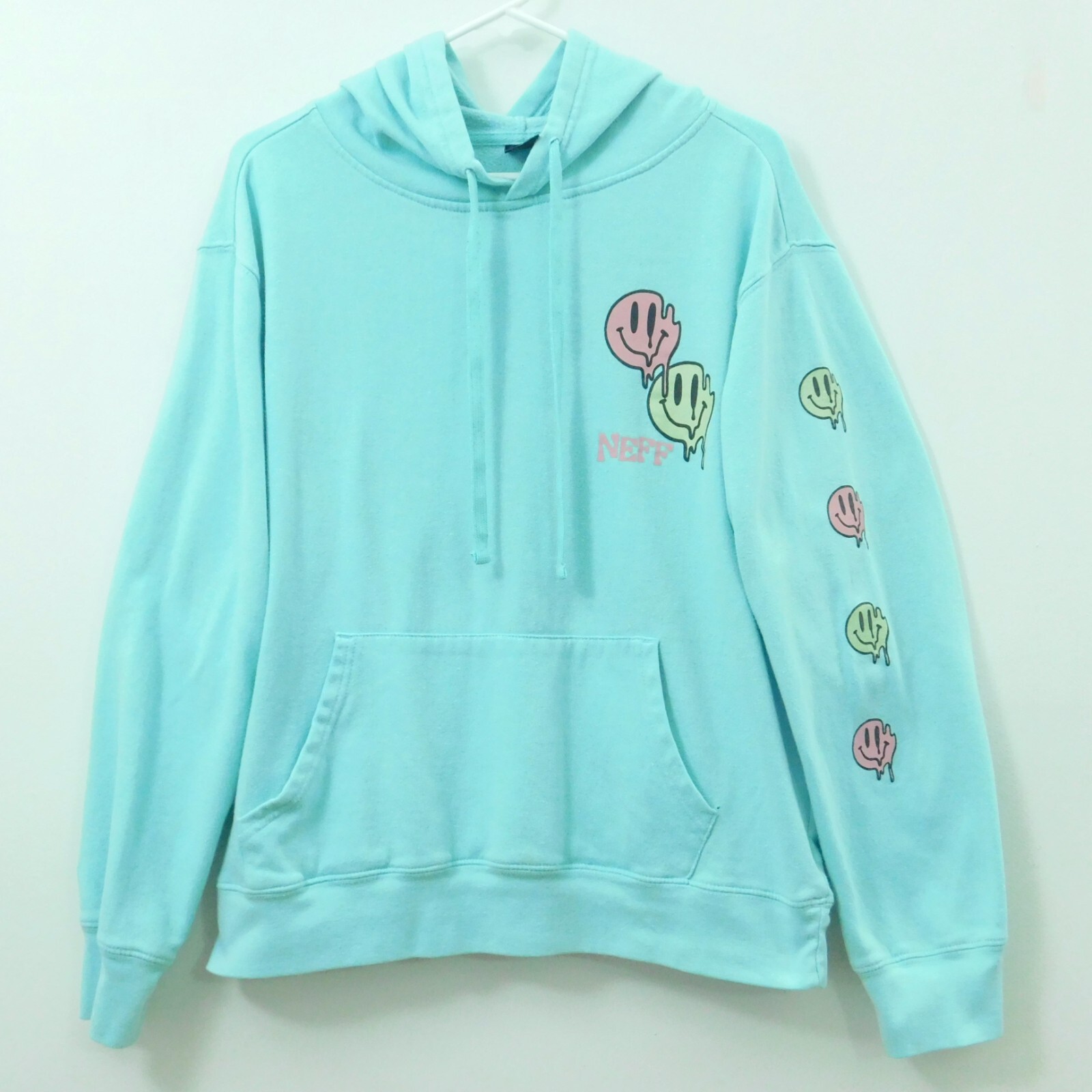 Neff X Steve Aoki Psychedelic Happy Face Long Sleeve … - Gem