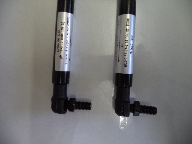 GAS STRUT / SPRING / STAY 200N 210mm PAIR! * CARAVAN BOOTS ...