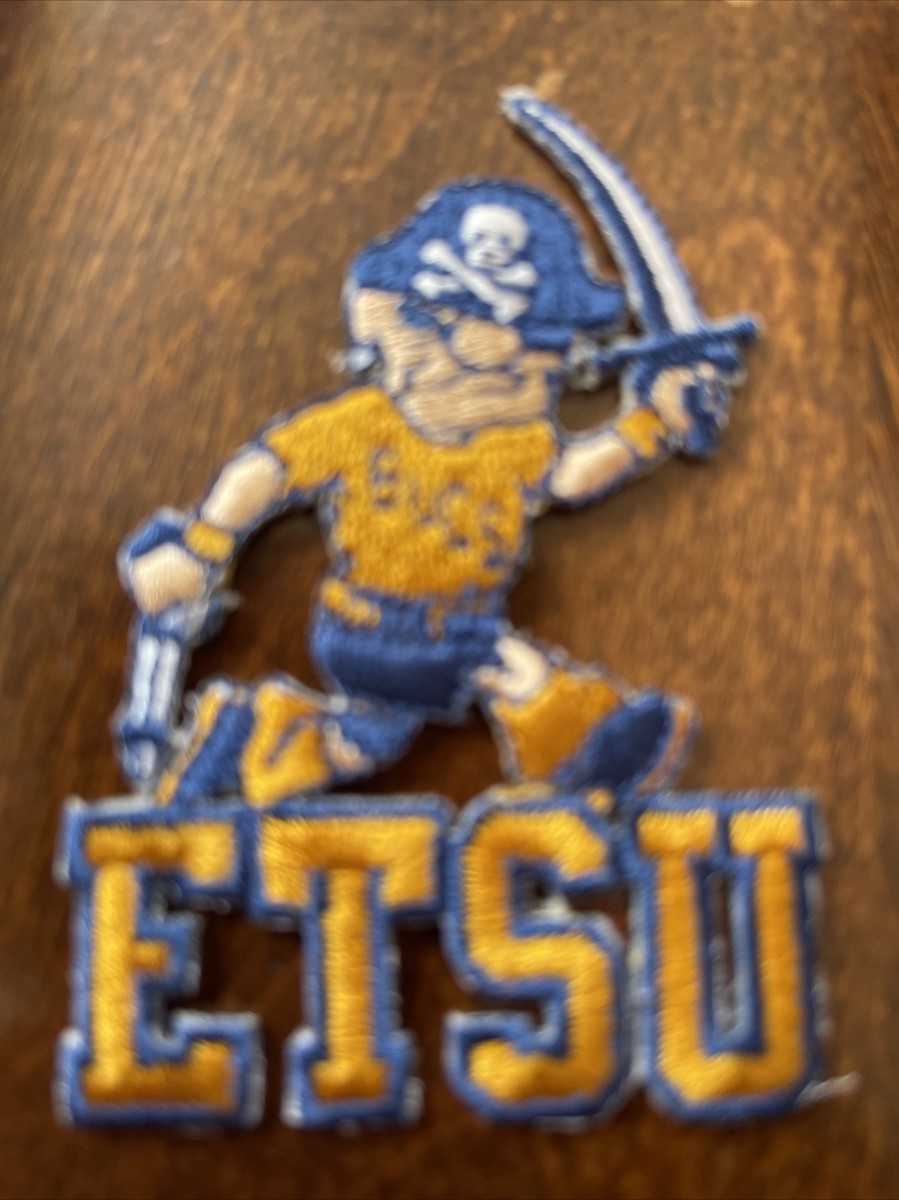 Etsu Buc Logo East Tennessee State University ETSU Buccaneers Retro