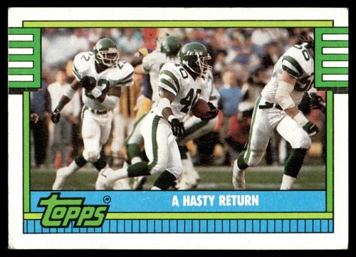 1990 Topps #517 James Hasty New York Jets | eBay