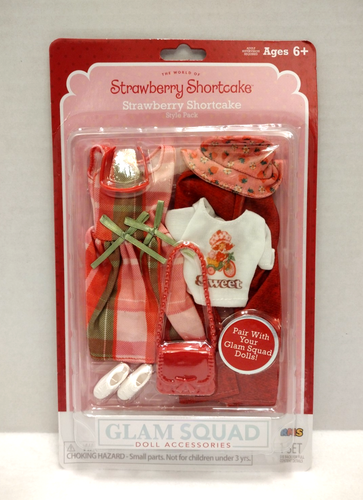 Strawberry Shortcake Glam Squad Fashion Doll Clothes Style Pack NEW | eBay