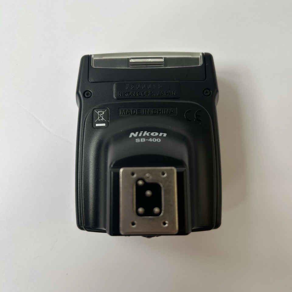 Nikon Speedlight SB-400 Shoe Mount Flash for Nikon With Soft Case | eBay