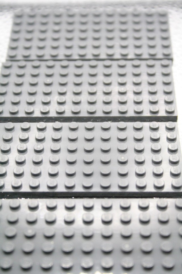 Original LEGO Part 6x12 Base Plate Dark Gray Replacement #3028 x 4 | eBay