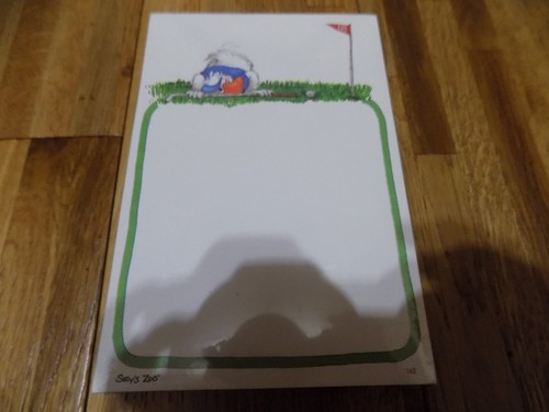 SUZY'S ZOO Golf Duck STICKY NOTE PAD #162 Vintage memo pads | eBay