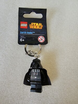 LEGO Star Wars DARTH VADER Minifigure Keychain New Item #850996 Genuine ...