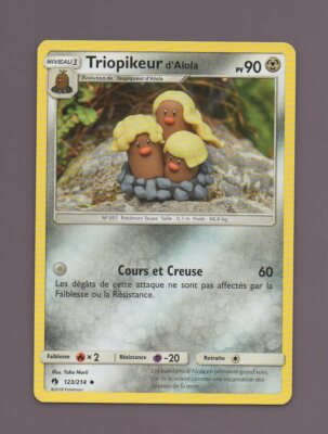 Pokemon No. 123/214 - Alolan Dugtrio - HP90 (A9351) | eBay UK