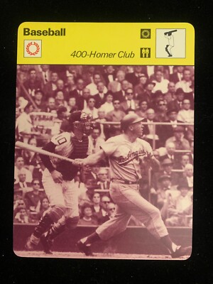 1979 Sportscaster Baseball #101-22A DUKE SNIDER Dodgers 400 Homer Club ...