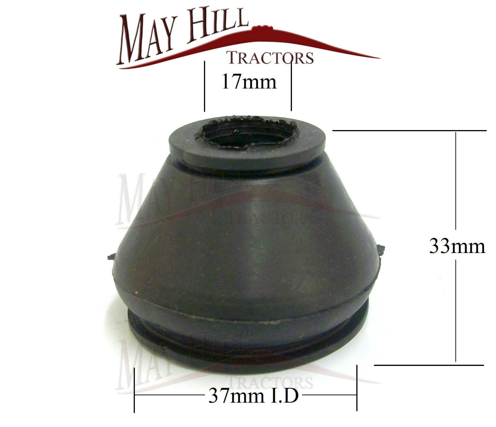 Ford, Massey Ferguson Tractor Track Rod End Rubber Boot Large - #1034 ...