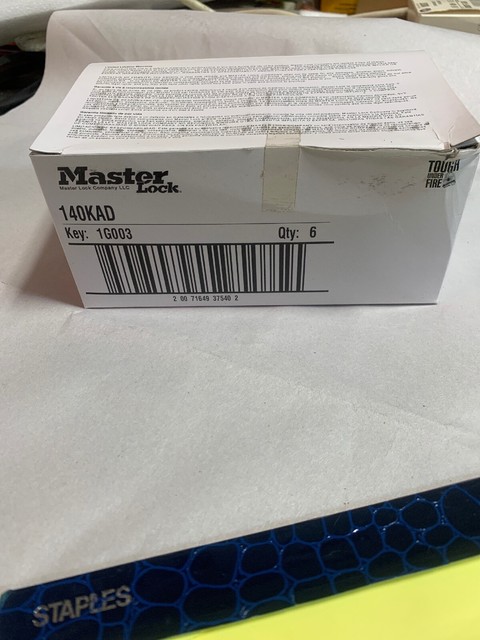 Master Lock 140KAD Brass Padlock Keyed Alike 1g008 for sale online | eBay