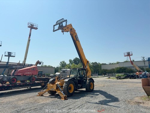 2017 JCB 510-56 56' 10,000 lbs Telescopic Reach Forklift Telehandler ...