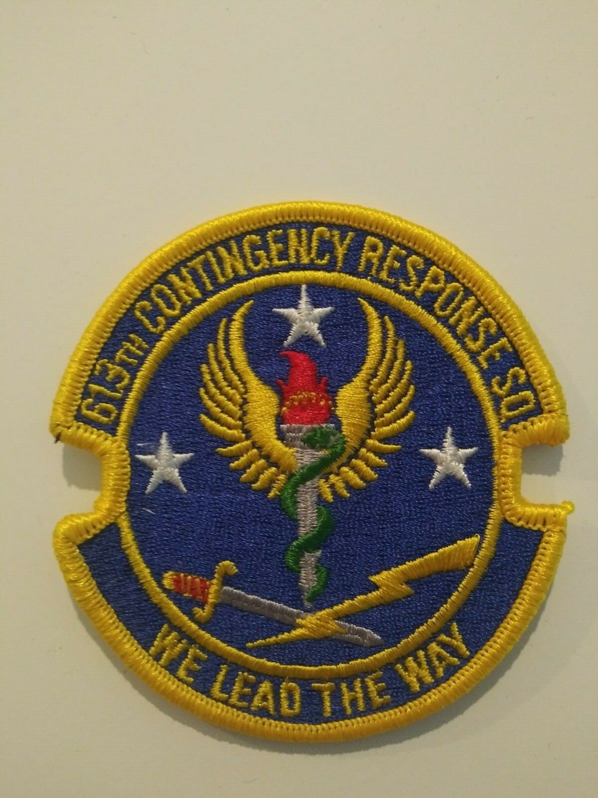 613TH Contingency Response Squadron We Lead The Way Patch | eBay