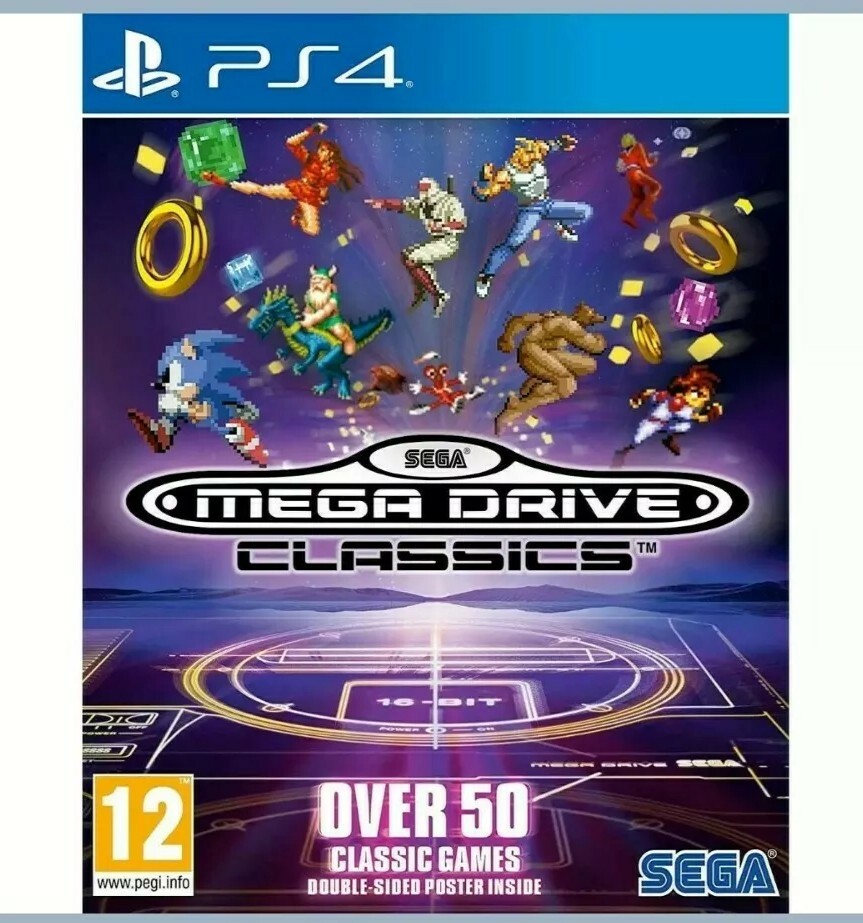 SEGA Mega Drive Classics PS4 NEW & SEALED sony playstation 4 retro ...