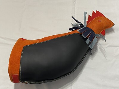 Leather Rooster Dummy With Handle/Mona De Cuero | eBay