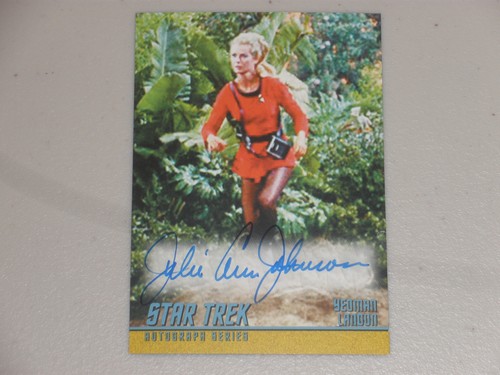 2019 Rittenhouse Archives Star Trek Autograph #A307 Julie Ann Johnson ...