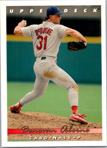 Donovan Osborne St. Louis Cardinals 1993 Upper Deck #347 | eBay