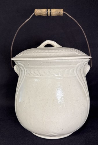 Antique Ironstone Chamber Pot Slop Bucket with Lid And Handle | eBay