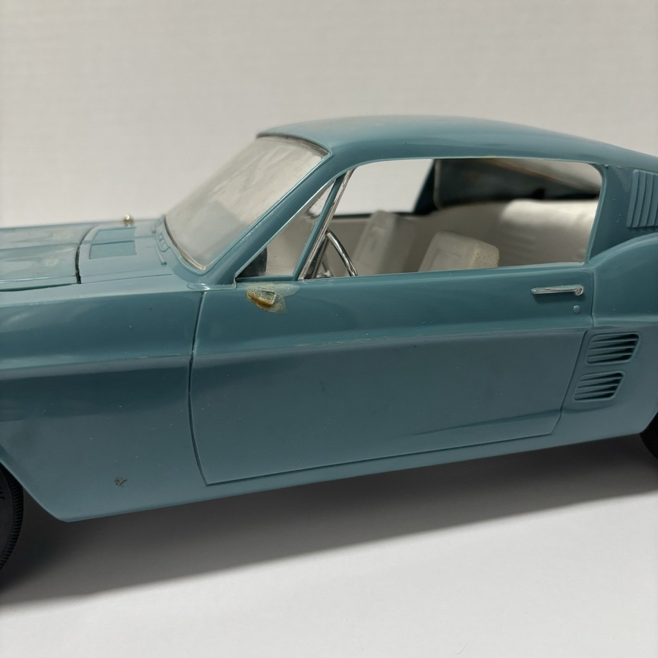 1960s Wen-Mac AMF Ford Mustang GT Fastback 2 + 2 16” Model w/box | eBay
