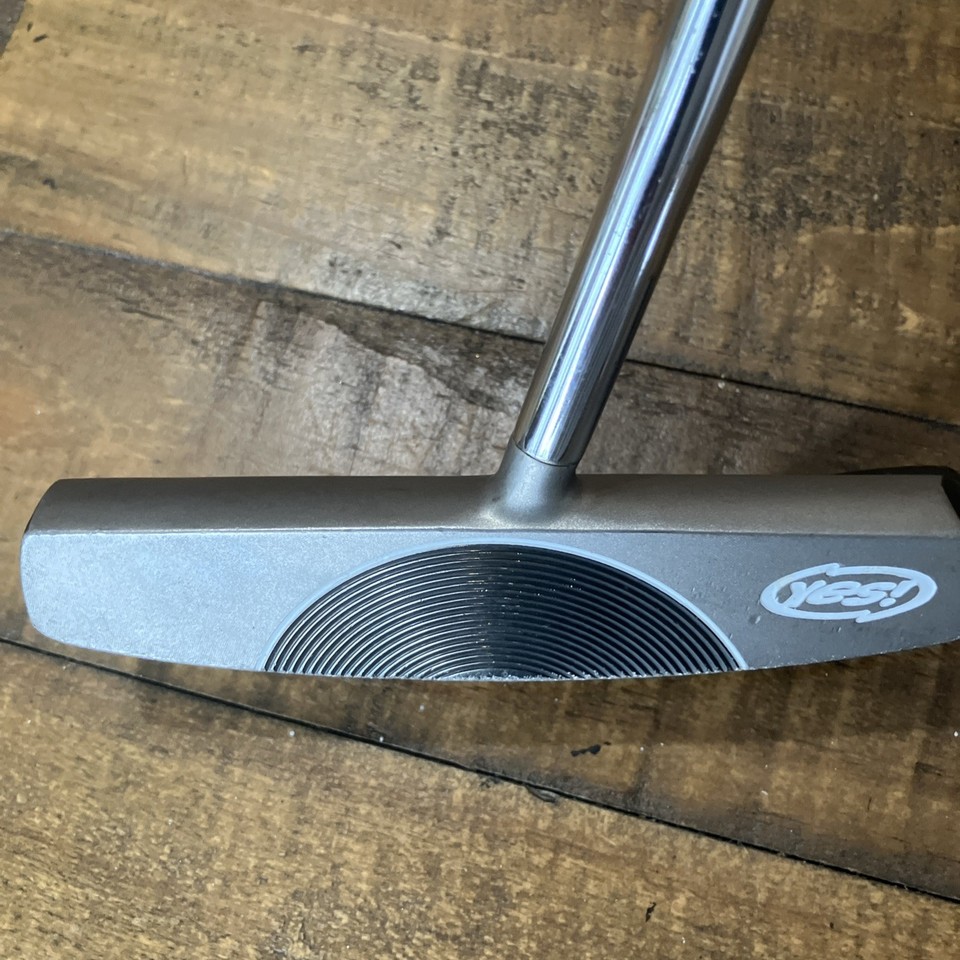 Yes! C-Groove Carolyne Putter Blade Center-Shafted Milled Face Steel 36 ...