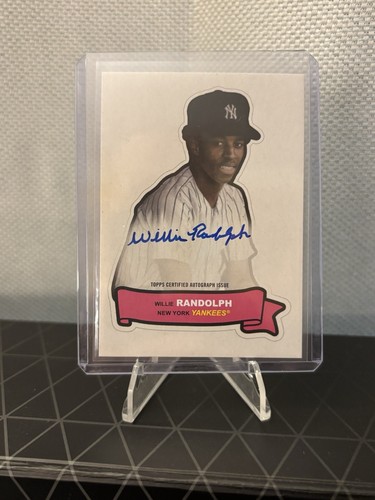 Willie Randolph 2024 Topps Archives 1968 Action All-Stars Autographs #68AA-WR | eBay