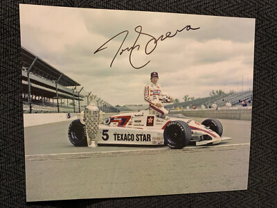 Tom Sneva Signed Indy 500 Indianapolis 8 X 10 Photo Autographed 1983 | eBay