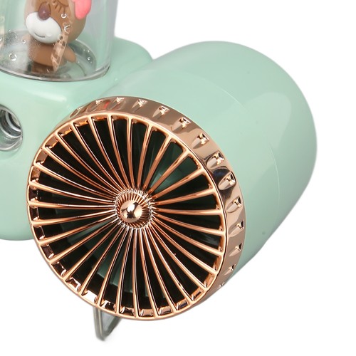 Double Headed Fans 3 Wind Speeds Spray Fans With Night Lamp Supply ...