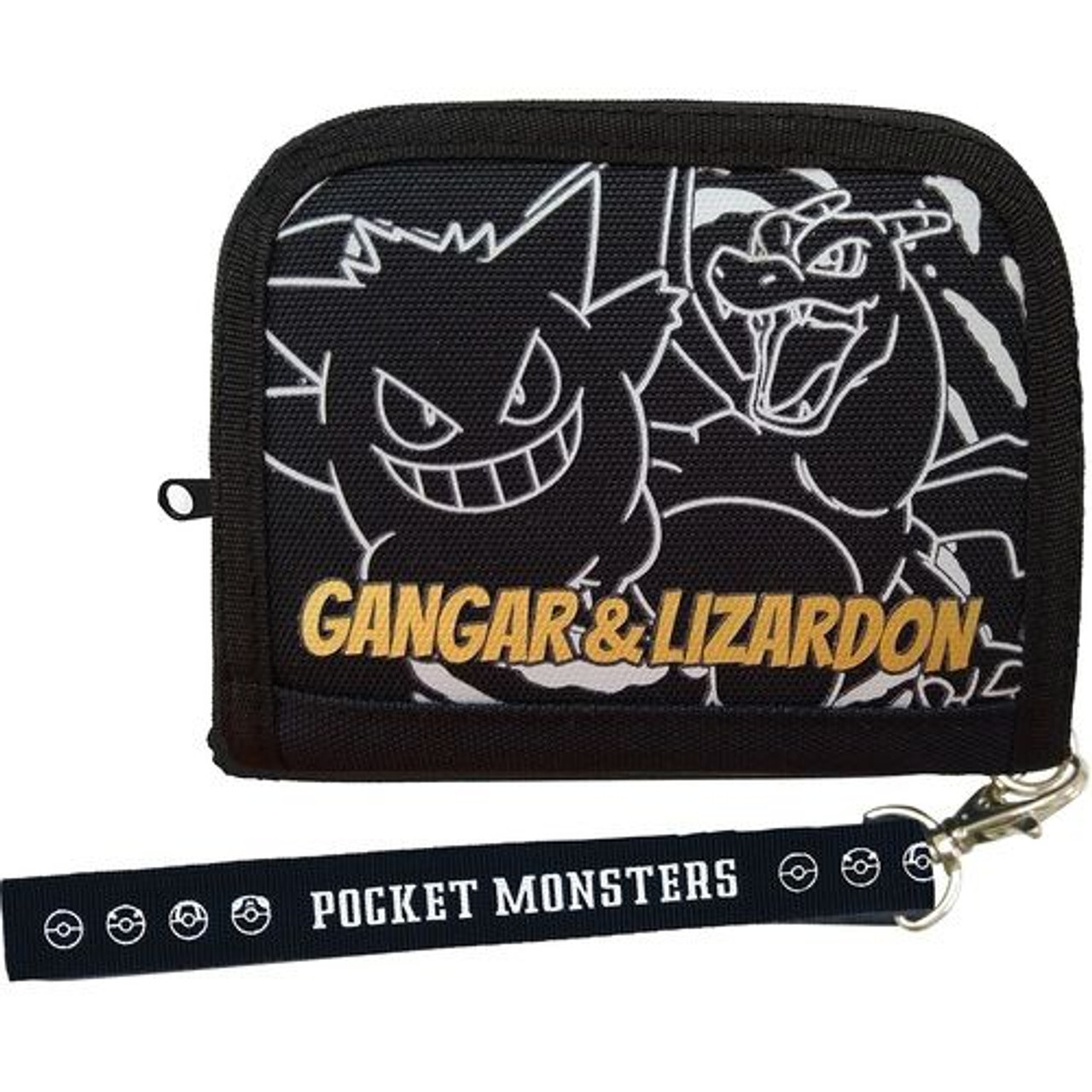 POKEMON Gengar & Charizard Round Wallet Black | eBay