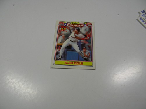 Alex Cole 1991 Topps 40 Years of Baseball 1990 Rookies card #6 of 33 | eBay