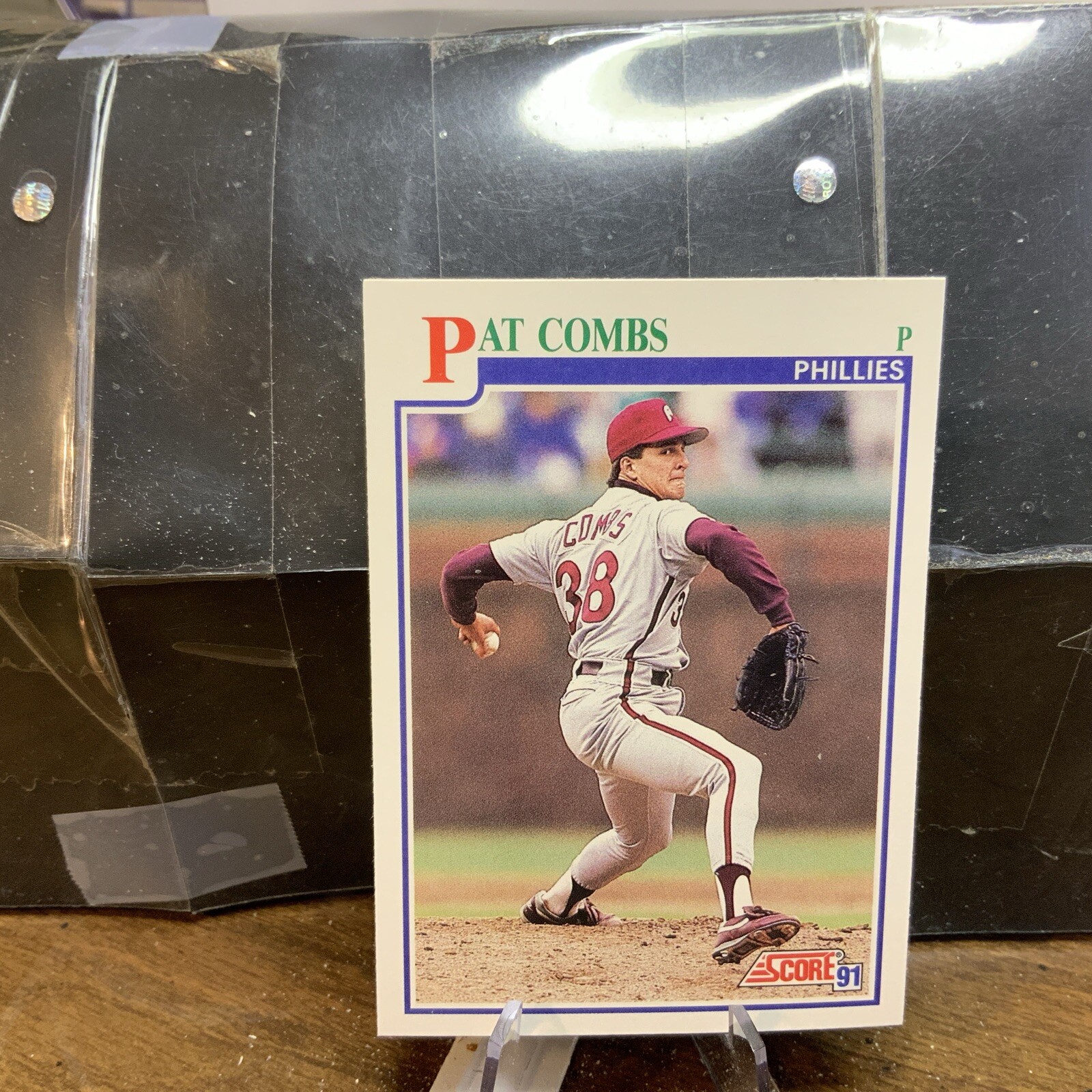 1991 Score Philadelphia Phillies Baseball Card #440 Pat Combs | eBay