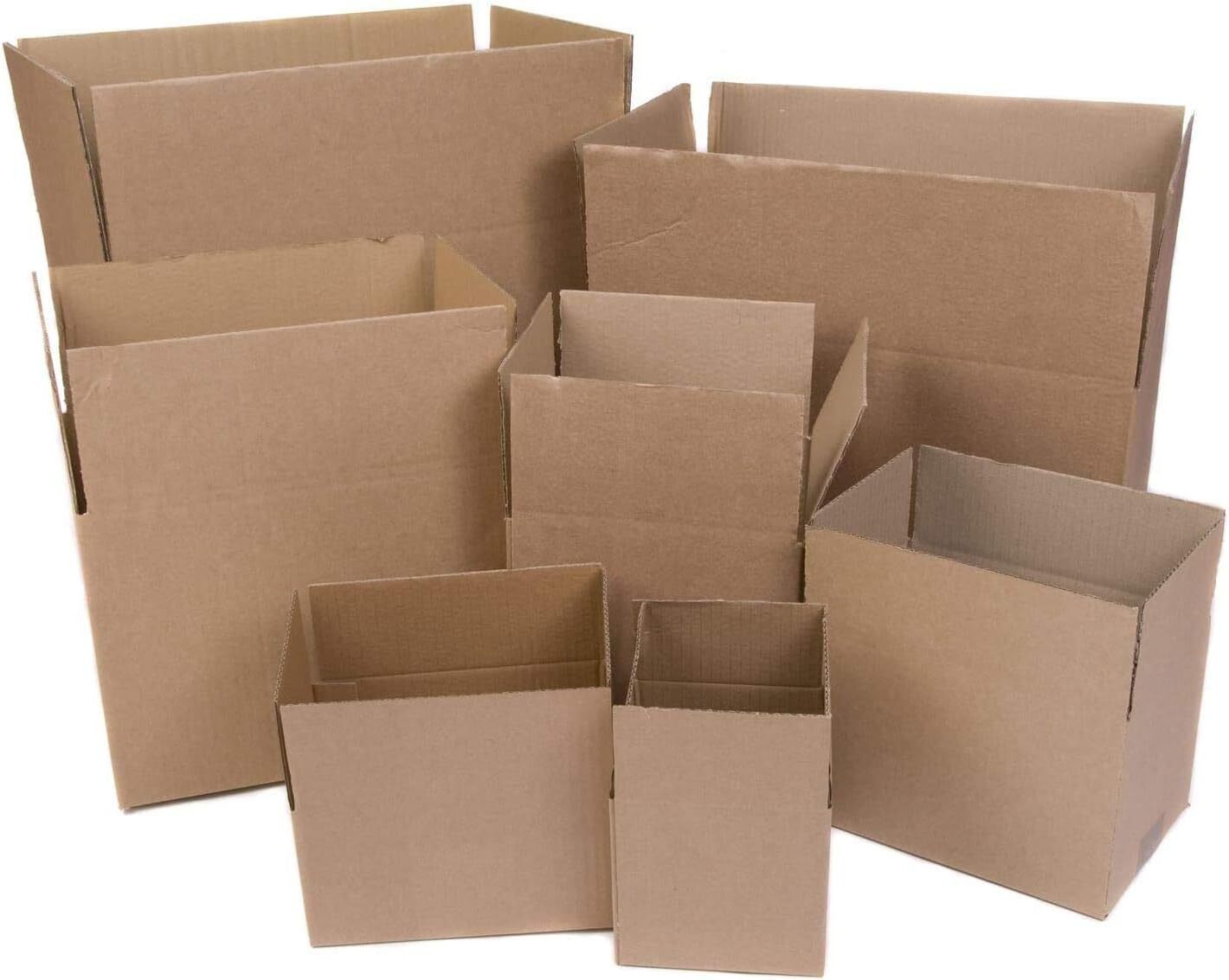 SELECTION OF ROYAL MAIL SMALL LARGE PARCEL SIZE POSTAL CARDBOARD BOXES ...