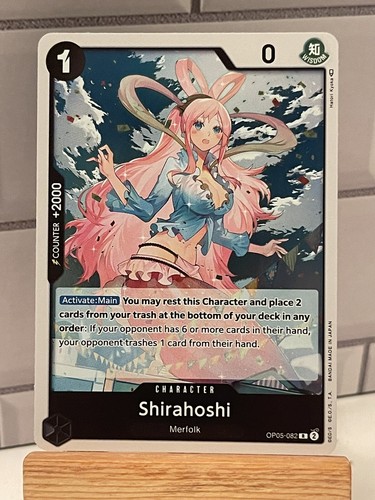 One Piece Card Game - Shirahoshi OP05-082 R Awakening of the New Era ...