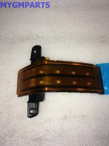 SILVERADO SIERRA DRIVERS SIDE TOWING MIRROR AMBER LIGHT 2015-2019 NEW ...