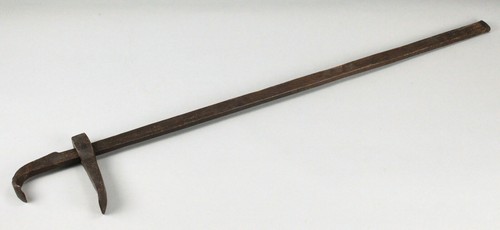 =Antique 18/19th c Wrought Iron Cooper's Hooping Tool Hoop Dog Barrel ...